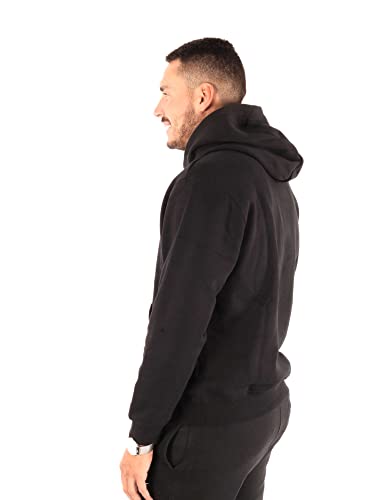 Jordan Men's Black Essential Fleece Pullover Hoodie (DQ7466 010) - M