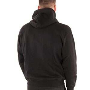 Jordan Men's Black Essential Fleece Pullover Hoodie (DQ7466 010) - M