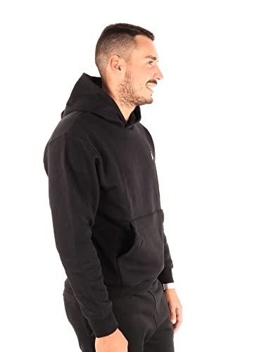 Jordan Men's Black Essential Fleece Pullover Hoodie (DQ7466 010) - M