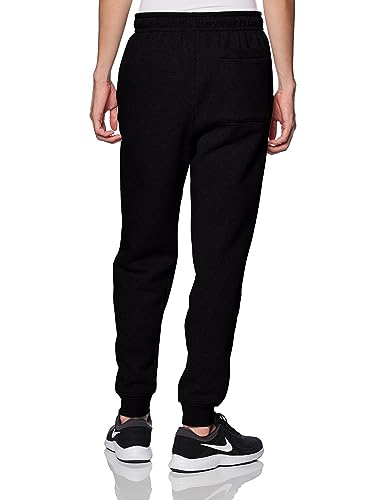 Nike Air Jordan Brooklyn Fleece Men's Pants (as1, Alpha, xx_l, Regular, Regular, Black/Black/White)