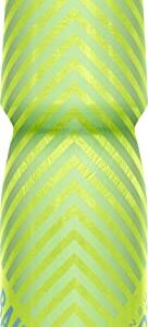 CamelBak Podium Chill Insulated Bike Water Bottle - Easy Squeeze Bottle - Fits Most Bike Cages - 24oz, Lime/Blue Stripe