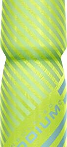 CamelBak Podium Chill Insulated Bike Water Bottle - Easy Squeeze Bottle - Fits Most Bike Cages - 24oz, Lime/Blue Stripe