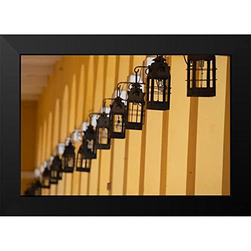 ArtDirect - Hopkins, Cindy Miller 18x13 Black Modern Framed Art Print Titled: South America-Colombia-Cartagena Las Bovedas-once dungeons