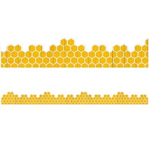 eureka the hive honeycomb extra wide deco trim, 37 feet