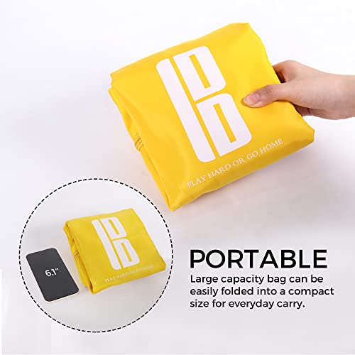 brooman Youth Soccer Bags Boys Girls Backpack for Soccer Basketball Volleyball & Football with Ball Compartment Yellow-6