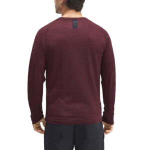 PUMA Mens Porsche Design Evoknit V-Neck Sweater Casual - Red - Size M