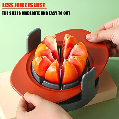 Fruit Cutter Slicer,Telawah 4 in 1 Mango Corer Slicer Apple Corer Cutter Remover Tomato Wedges Fruit & Vegetable Cutter Easy Kitchen Tool with Fruit Knife.