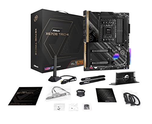 ASRock X670E Taichi Support AMD AM5 RYZEN 7000 Series Processors Motherboard