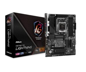 asrock x670e pg lightning support amd am5 ryzen 7000 series processors motherboard