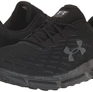 Under Armour Men's Charged Assert 10 Camo Running Shoe, (001) Black/Black/Pitch Gray, 11.5