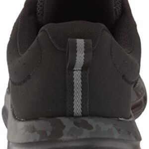 Under Armour Men's Charged Assert 10 Camo Running Shoe, (001) Black/Black/Pitch Gray, 11.5