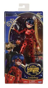 miraculous bandai ladybug & cat noir the movie ladybug fashion doll | 26cm marinette ladybug doll with yoyo accessory dolls from the movie make great toys for girls and boys