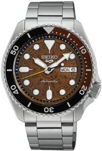 seiko srpj47k1,men's sport,automatic,stainless case,rotating,day & date,100m wr,srpj47