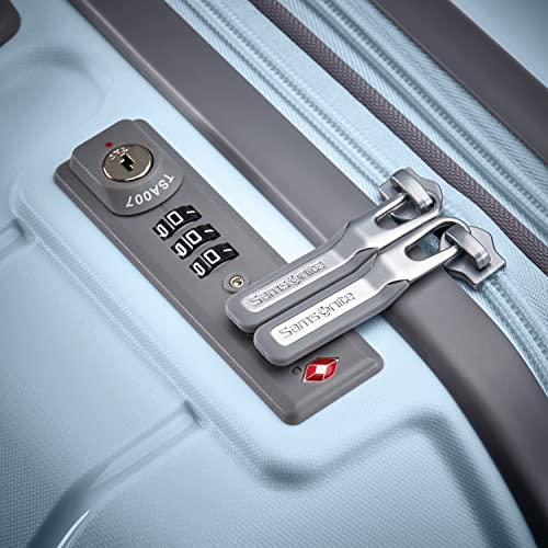 Samsonite Freeform Hardside Expandable Luggage with Spinners | Powder Blue | 2PC SET (Carry-on/Large)