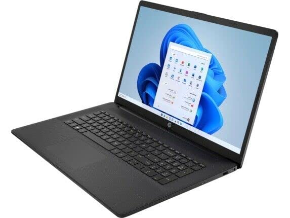 2022 HP High Performance Laptop 17.3'' FHD IPS 11th Intel i7-1165G7 Iris Xe Graphics 32GB DDR4 2TB SSD WiFi 6 Bluetooth HDMI USB-C Fullsize Keyboard w/ Numpad Windows 10 Pro w/ 32GB USB,Starry Black