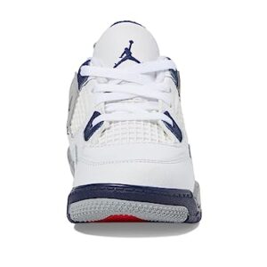 Jordan Jordan 4 Retro (Little Kid) White/Midnight Navy/Light Smoke Grey 3 Little Kid M