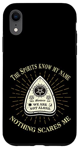 iPhone XR Spirits Nothing scares me Ghost Hunter gear Case