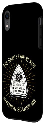 iPhone XR Spirits Nothing scares me Ghost Hunter gear Case