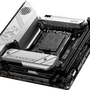 MSI MPG Z790I Edge WiFi Gaming Motherboard (Supports 12th/13th Gen Intel Processors, LGA 1700, DDR5, PCIe 5.0, M.2, 2.5Gbps LAN, USB 3.2 Gen2, Wi-Fi 6E, Mini-ITX)