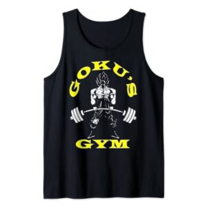 Train Insaiyan - Anime Gym and Workout Motivational Tank Top