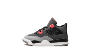 jordan toddler air jordan 4 td bq7670 061 infared - size 2c white