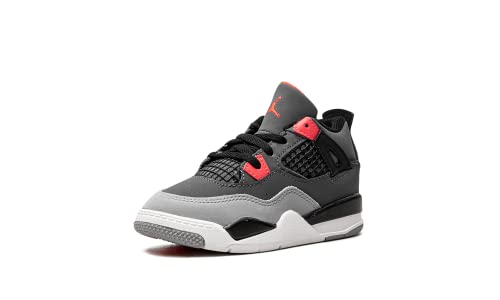 Jordan Toddler Air Jordan 4 TD BQ7670 061 Infared - Size 2C White