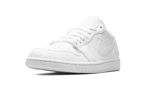 Jordan Mens Air 1 Low 553558 136 - Size 11 White/White-White