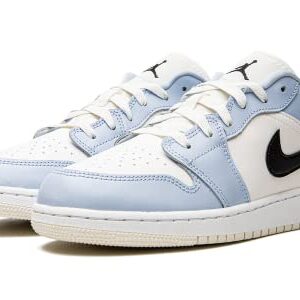 Jordan Youth Air 1 Low (GS) 554723 401 Ice Blue - Size 4Y