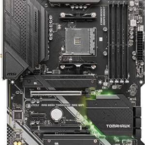 MSI MAG B550 Tomahawk MAX WiFi Gaming Motherboard (AMD AM4, DDR4, PCIe 4.0, SATA 6Gb/s, M.2, USB 3.2 Gen 2, HDMI/DP, ATX, Wi-Fi 6E, AMD Ryzen 5000 Series Processors) AMD Gaming Motherboards (Renewed)