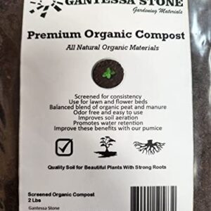 Premium Organic Compost Screened 2 lbs