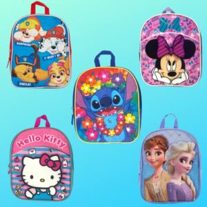 Disney Stich Mini Backpack for Girls & Toddlers - 12 Inch