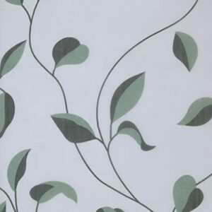 LOFT LIVING Tandem Leaf Indoor/Outdoor Grommet Curtain Panel 54" x 96" in Green