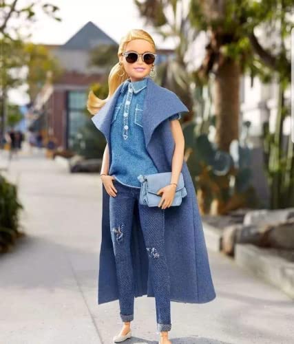 Fashion Dolls Girl Boy 12.5" Fashionistas, 4 Outfits to Mix & Match Accessories Delicate DIY Toys Ages 3-13. Multicolor