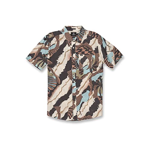 Volcom Men's Stairway Stone Short Sleeve Shirt