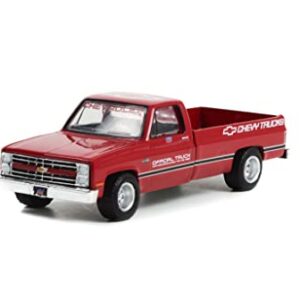 Greenlight 1:64 1986 Chevrole Silverado 70th Annual Indianapolis 500 Mile Race Official Truck - Red (Hobby Exclusive) 30340 [Shipping from Canada]