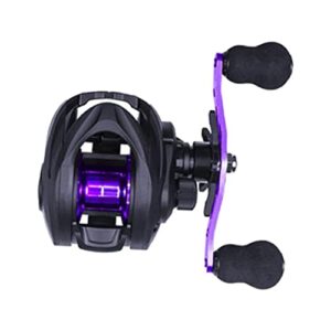 menolana fishing reel, gear ratio 6.3:1 8kg max drag, baitcaster for fishing, right hand