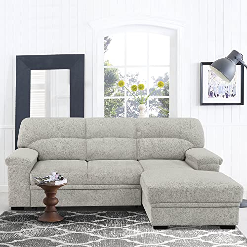 Serta Convertible Sectional Sofa, Ivory