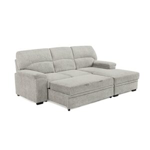 Serta Convertible Sectional Sofa, Ivory