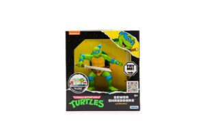 teenage mutant ninja turtles 5" sewer shredders, leonardo, classic edition, ages 3+