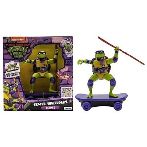 teenage mutant ninja turtles 5" sewer shredders, donatello, movie edition, ages 3+