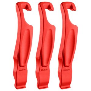 bicycle tire levers 3 pack - ultra strong tire removal tool for road or mountain bike tires.