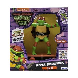 Teenage Mutant Ninja Turtles 5" Sewer Shredders, Raphael, Movie Edition, Ages 3+