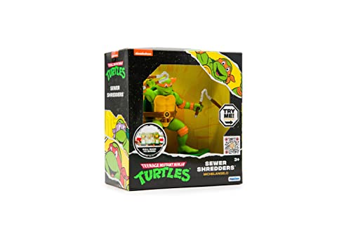 Teenage Mutant Ninja Turtles 5" Sewer Shredders, Michelangelo, Classic Edition, Ages 3+