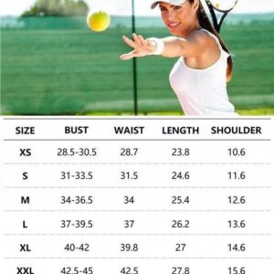 G Gradual Women's Sleeveless Golf Polo Shirts Tennis Quick Dry Collared Tank Tops V-Neck Polos for Women(Watermelon,XL)