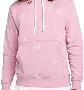 Nike Sportswear Club Pullover Hoodie (as1, alpha, xx_l, regular, regular, Orchid, XX- Large)