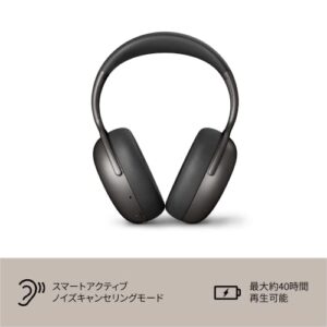 KEF Mu7 Noise Cancelling Wireless Headphones (Charcoal Grey)