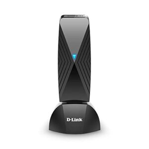 d-link vr air bridge for meta quest 2/3/pro - dedicated wifi 6 connection between quest vr headset and gaming pc - wire-free/lag-free pcvr gameplay - official made for meta accessory (dwa-f18)