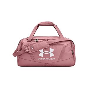 under armour unisex-adult undeniable 5.0 duffle , (697) pink elixir / / white , medium