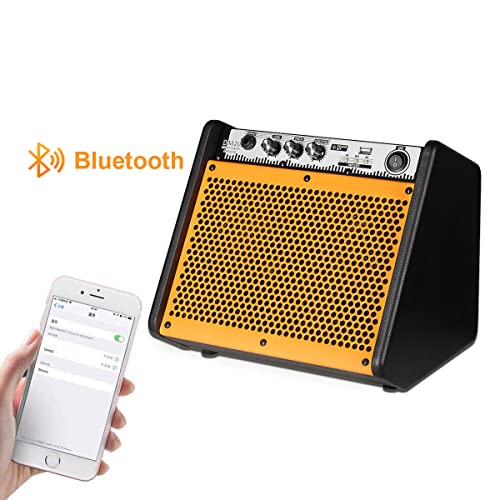 Coolmusic Keyboard AMP 20W Bluetooth Keyboard Amplifier,Electric Drum Speaker/Amplifier