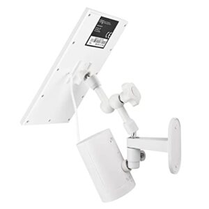 2-in-1 Wall Mount for Ring Solar Panel, Stick Up Cam Battery, Spotlight Cam Battery and Spotlight Cam Plus/Pro (Battery), Adjustable Angle to Get Maximum Sunlight for Your Ring Solar Panel